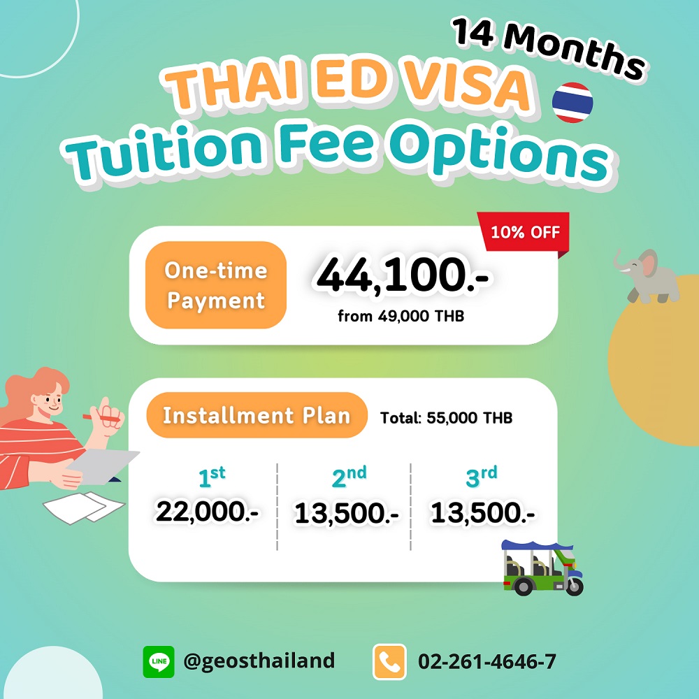 Thai Language Course - Includes ED Visa in Bangkok, Thailand